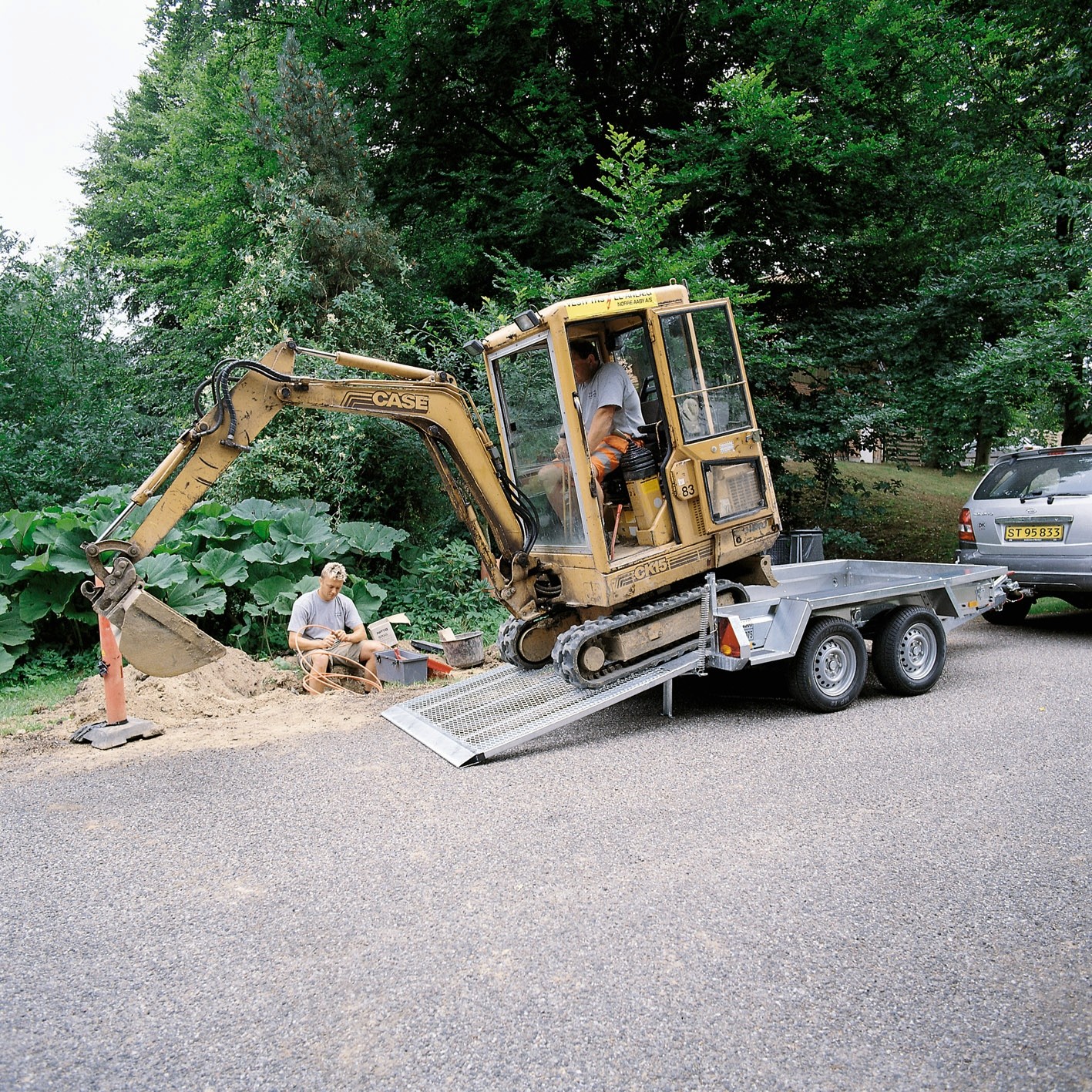 Porte Engin BRENDERUP | Remorques Wilsud