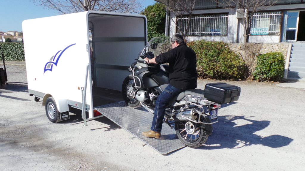 Remorque fourgon Polyester 750 kg | Remorques Wilsud